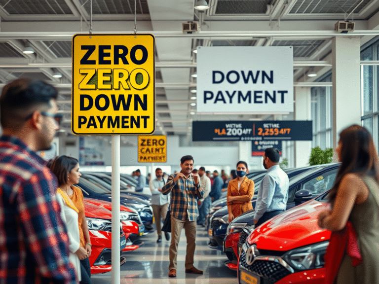 Zero Down Payment Car Loans in India - Car Insight Hub
