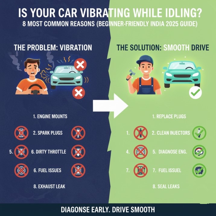 Why Your Car Vibrates at Idle – 8 Possible Reasons (Petrol & Diesel ...